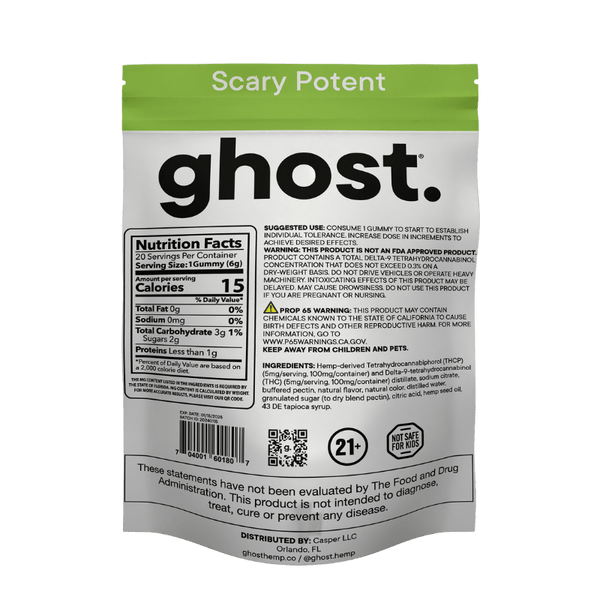 Ghost Reaper 200mg D9 THCp Gummies Gremlin Gummy ghost-reaper-200mg-d9-thcp-gummies-gremlin-gummy