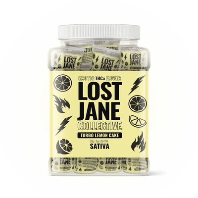 Lost Jane Thca Flower 1g Singles - 28ct Bucket - Turbo Lemon Cake