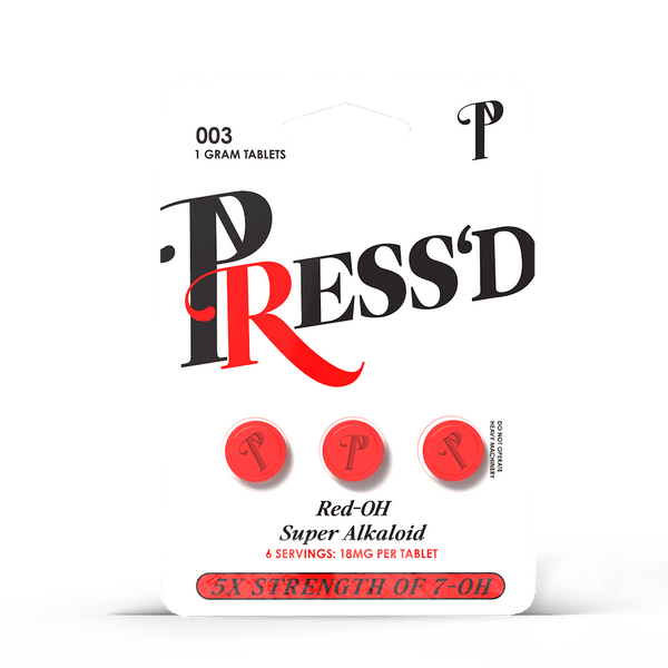 Press'd 3pk Red OH - 18mg Tablets