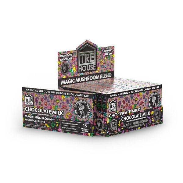 Tre House Magic Mushroom Chocolate Bar - Chocolate Milk – Bandit ...