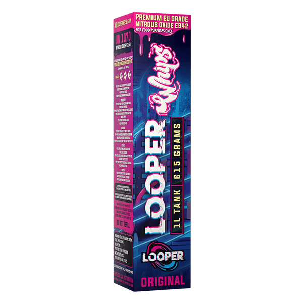 Looper Whips - 615g N20 Tank - Original Flavor