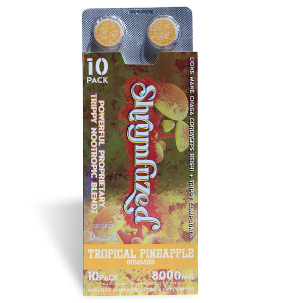 Shrumfuzed Mushroom Gummies - 8000mg Nootropic Trippy Blendz 10pk - Tr