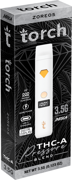 Torch Pressure 3.5g Thca Pressure Blend Disposables - Zoreos